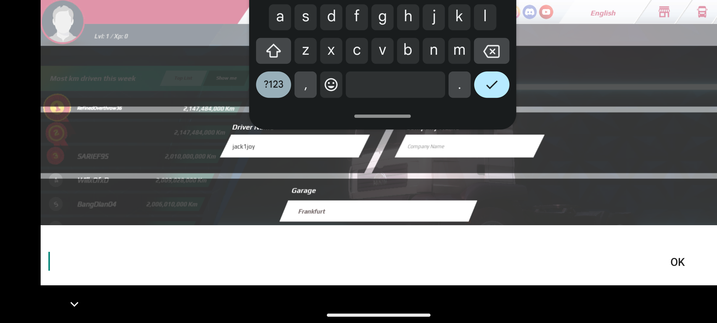 Keyboard bug in landscape mode in phone 1