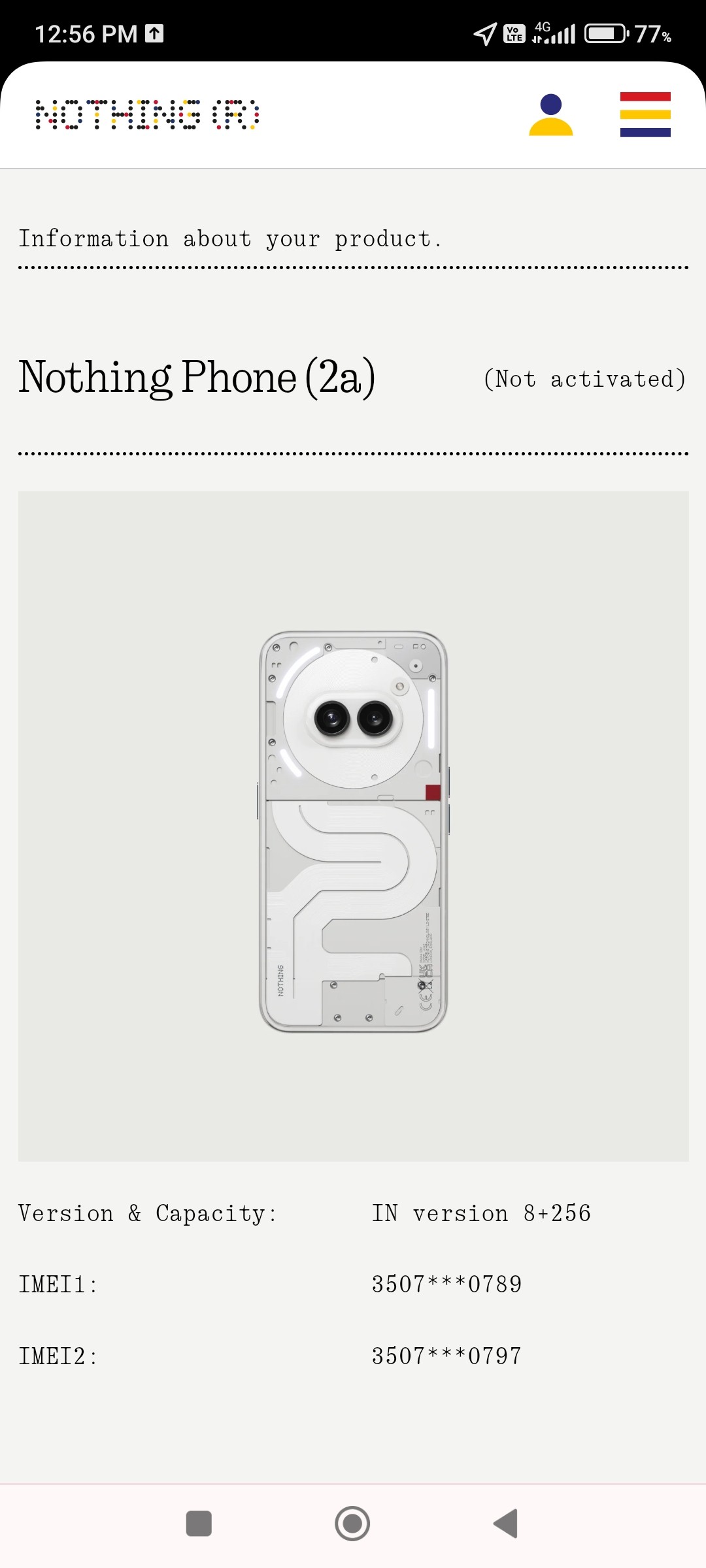 Register Phone (2a) Without Opening the Box - Nothing Community