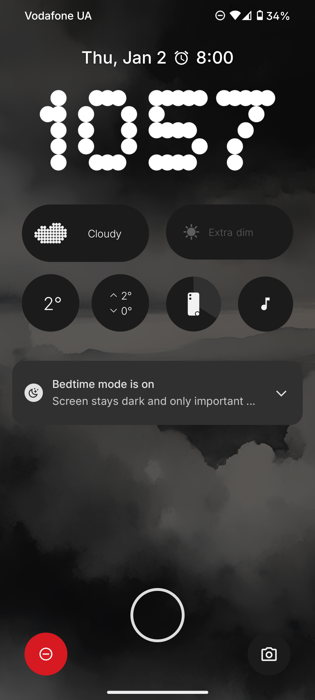 Quick setting widgets on lock screen - Nothing Community